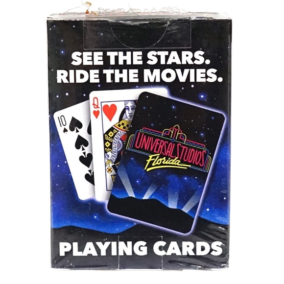 Universal | Games | Universal Studios Florida Retro Playing Cards ...